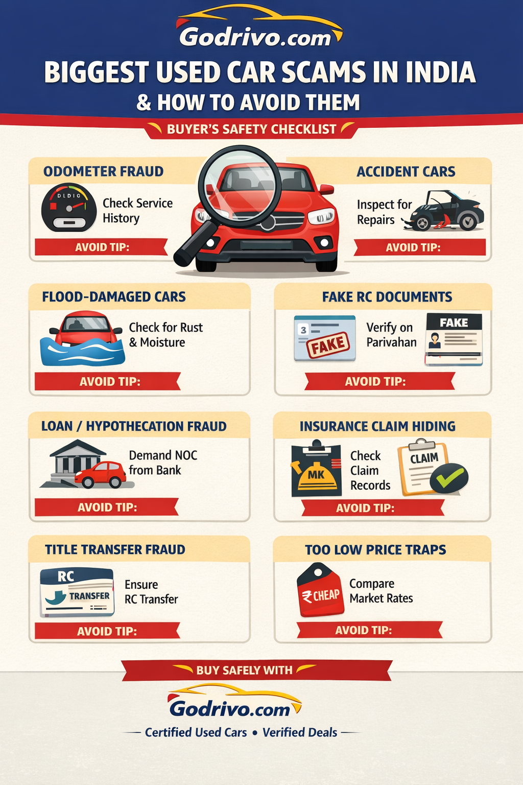 Biggest Used Car Scams in India & How to Avoid Them | GodrivoUsed Cars ...